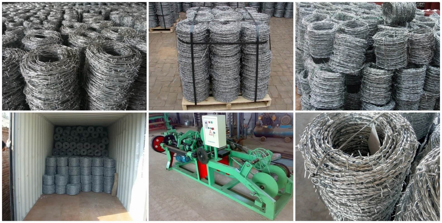 Galvanized barbed wire | hot dipped barbed wire | Amigo Machinery