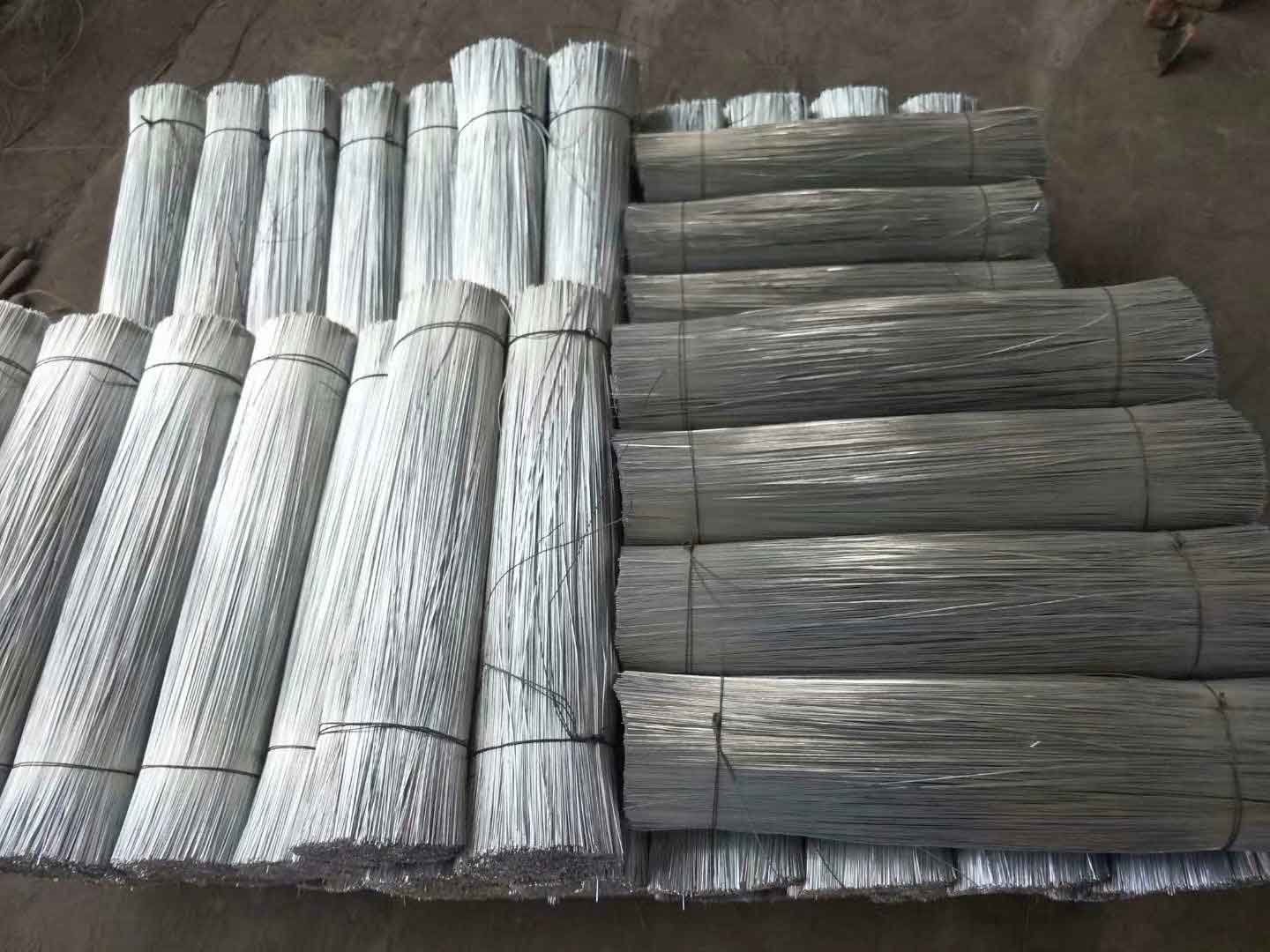Galvanized straight cutting wire | galvanized cutting wire - cut tie wire