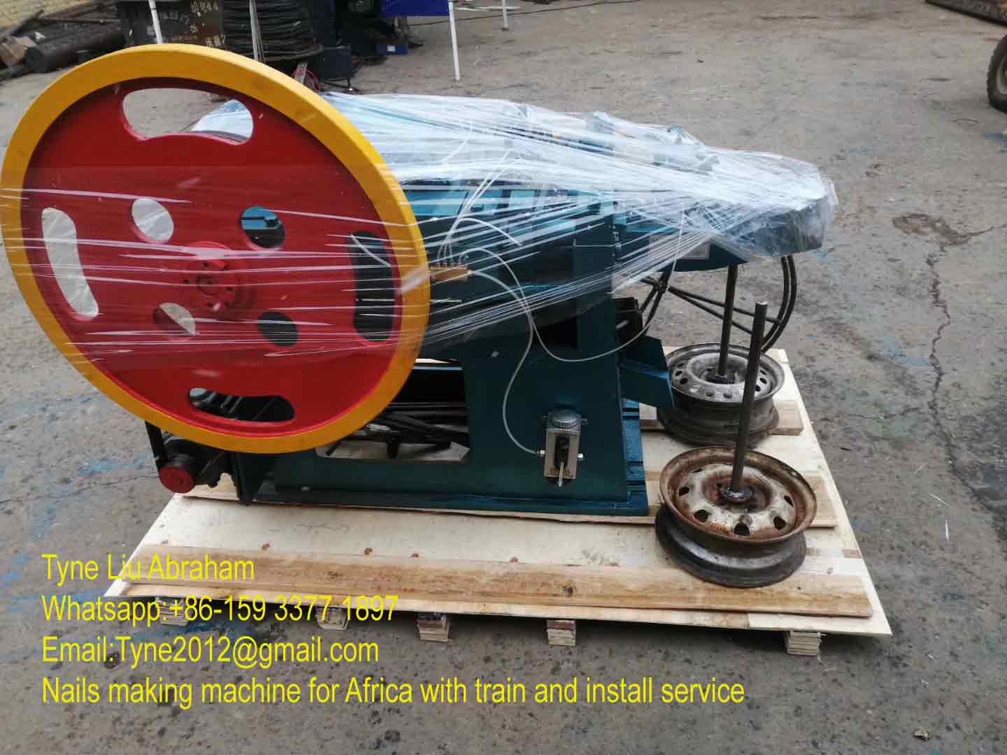 Used nail making machine for Africa | Amigo Machinery