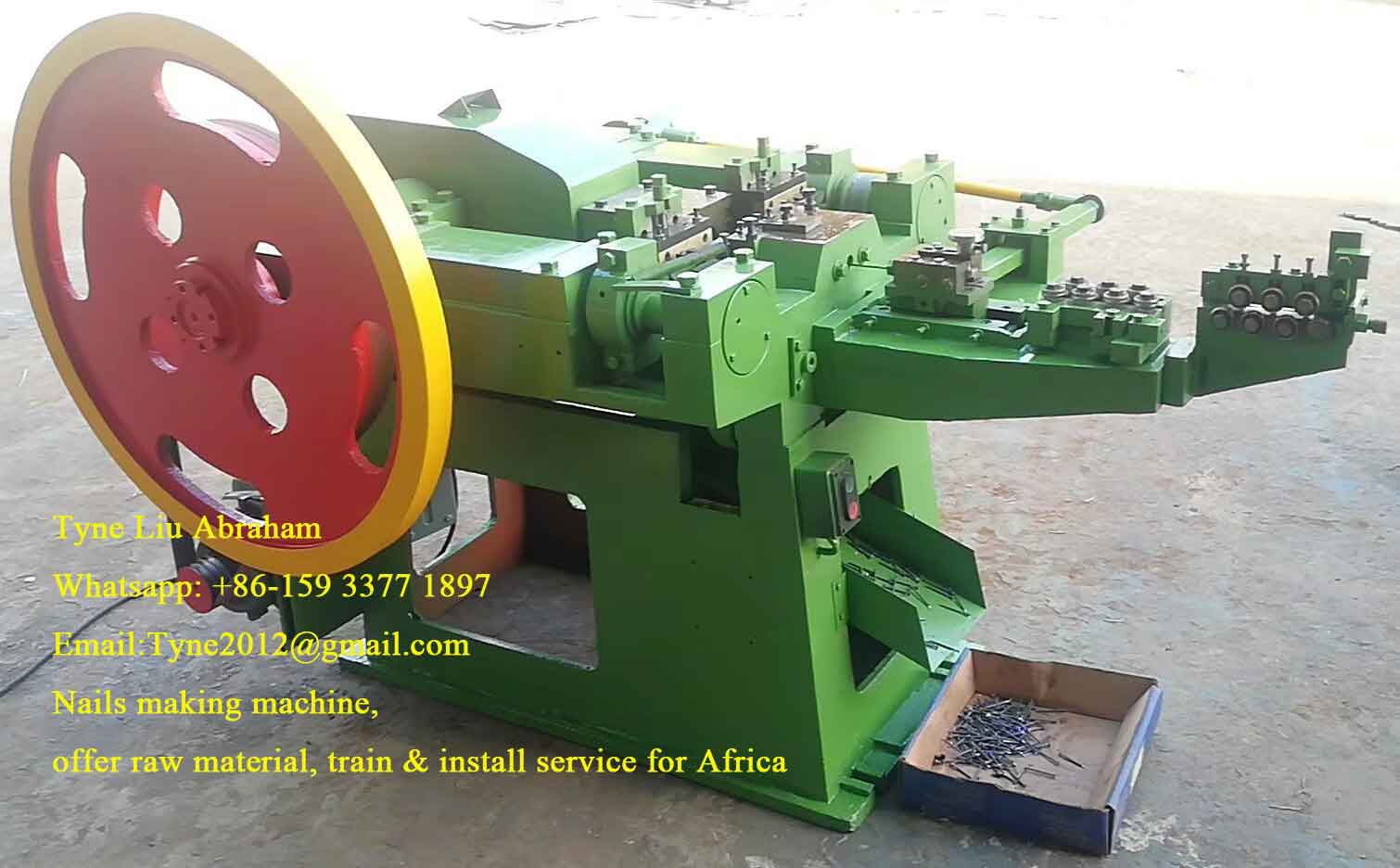 Automatic high speed nails making machine | Amigo Machinery