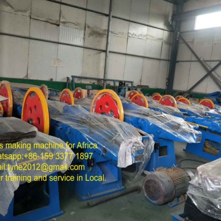 Chinese nail making machine in Africa | Amigo machinery