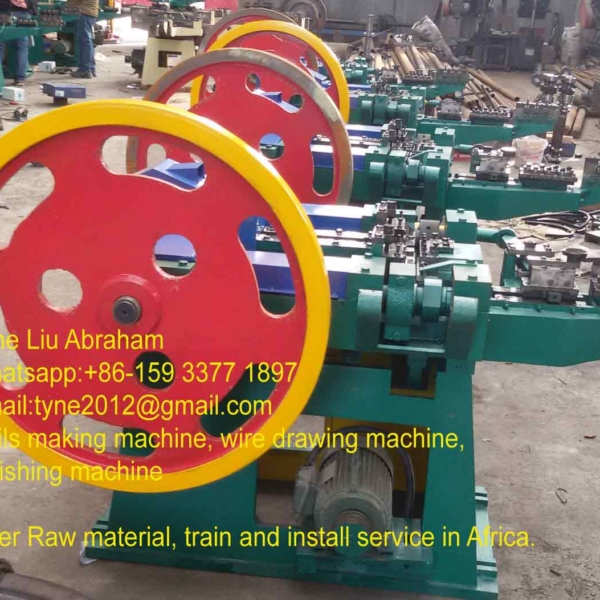 Chinese nail making machine in Africa | Amigo machinery