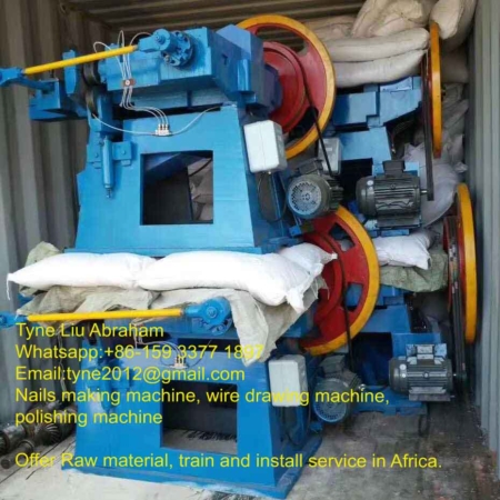 Chinese nail making machine in Africa | Amigo machinery