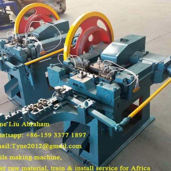 Chinese nail making machine in Africa | Amigo machinery