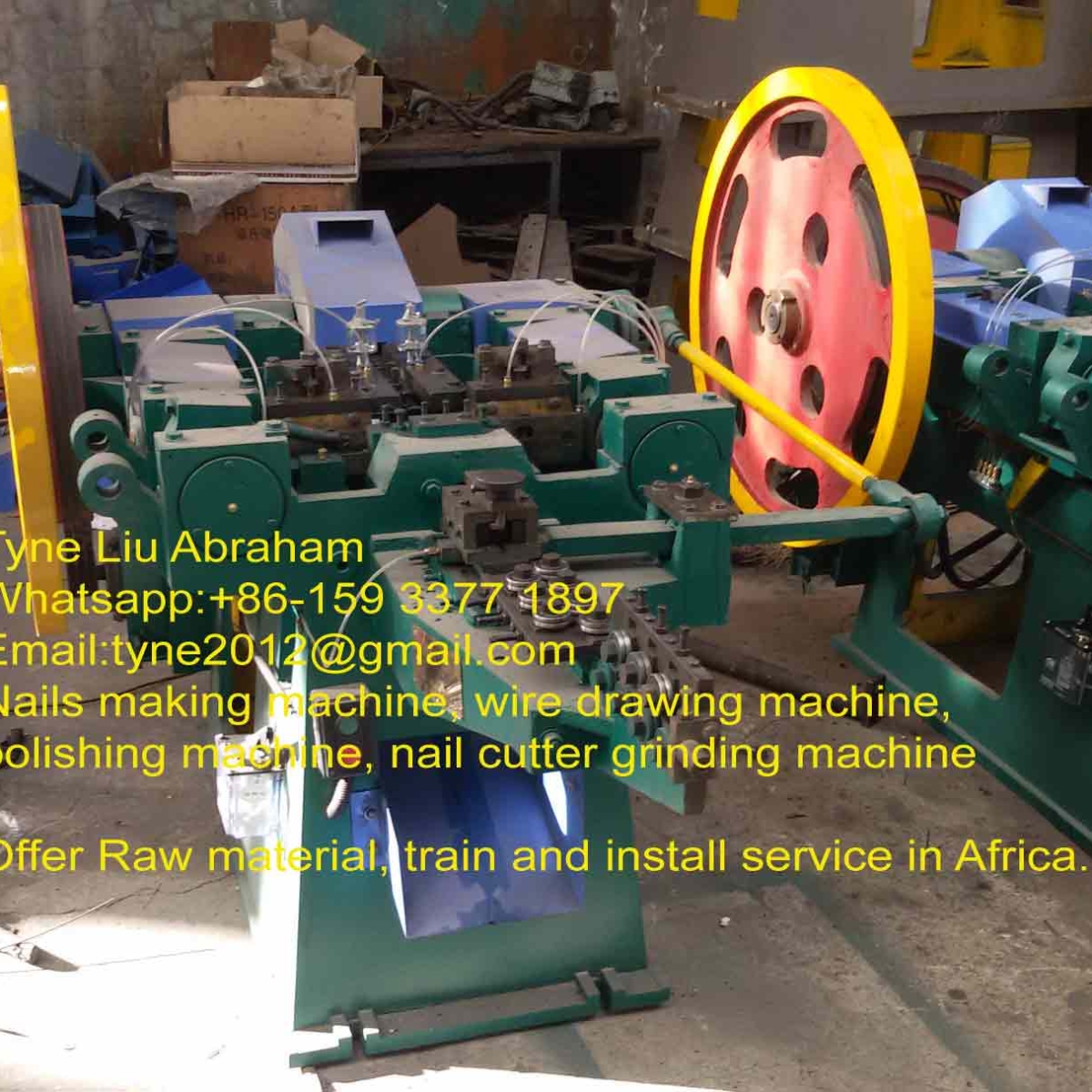 HIGH SPEED AUTOMATIC NAIL MAKING MACHINES | Amigo machinery