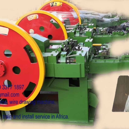 Chinese nail making machine in Africa | Amigo machinery