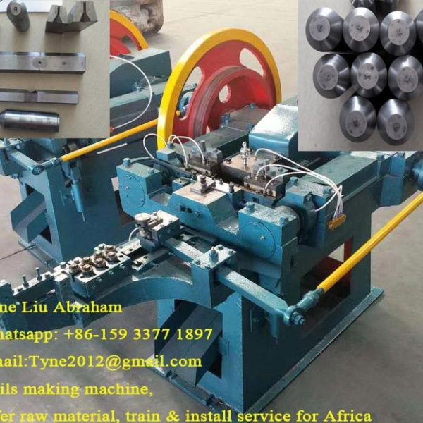 Nail making machine parts 1-6inch | Amigo Machinery