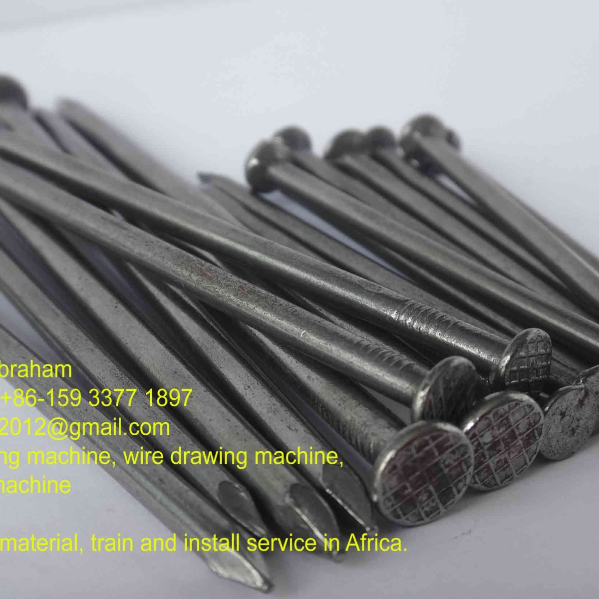 Chinese nail making machine in Africa | Amigo machinery