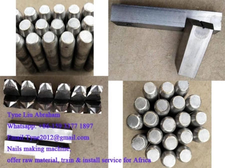 Nail making machine parts 1-6inch | Amigo Machinery