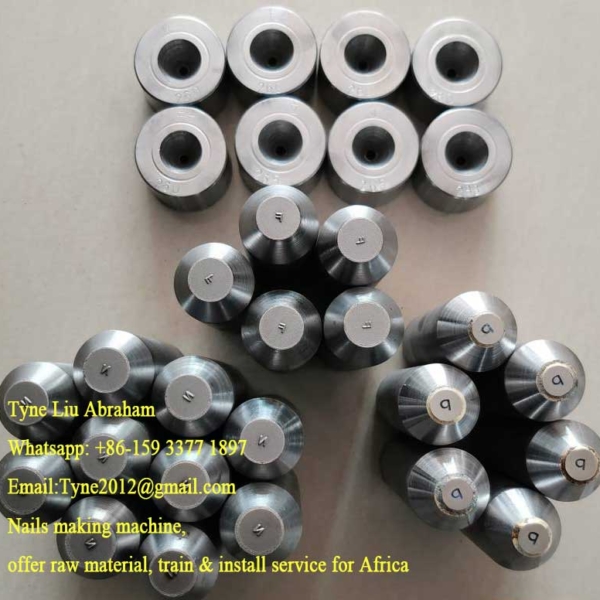 Nail making machine parts 1-6inch | Amigo Machinery